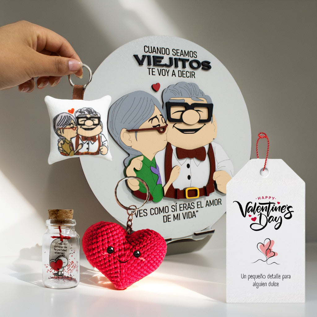 Pack para regalo de San Valentin de Up Carl y Ellie – Alpino